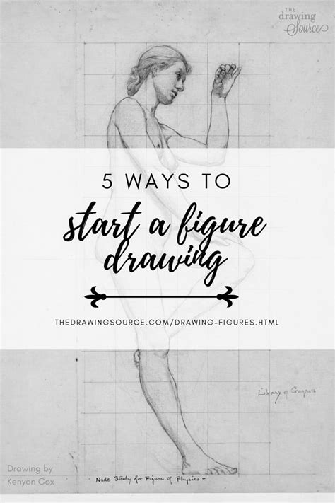 Drawing Figures 5 Ways To Start A Figure Drawing Human Figure