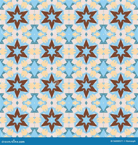 Seamless Tile Stock Vector Illustration Of Geometry 56000571