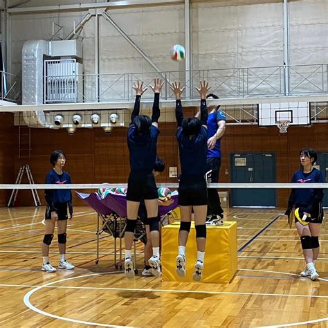 関西福祉大学女子バレーボール部 917（日）姫路女学院中学校にご来学頂きました！