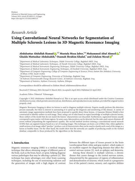 Pdf Using Convolutional Neural Networks For Segmentation Of Multiple