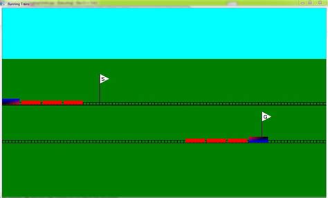 Running Trains Computer Graphics Project In Opengl Source Code