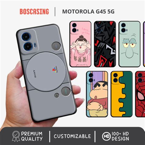 Jual PREMIUM Softcase Casing Case HP Motorola Moto G45 5G Lucu Aesthetic Terbaru Custom Cewek