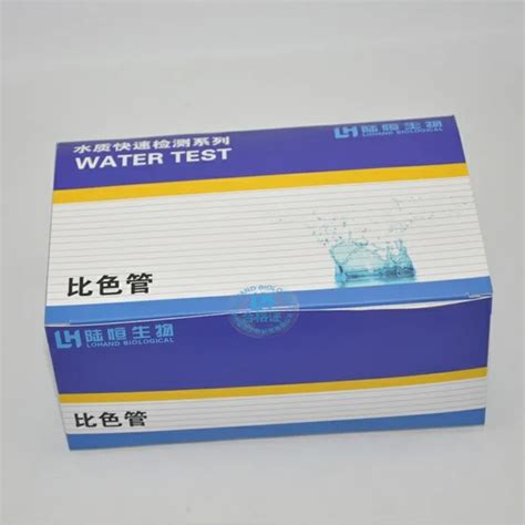 Copper Colorimetric Tube Kit Heavy Metal Copper Determination Of Copper