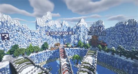 单机存档 Jeandbe地图雪の空城（大厅）地图（java版112，基岩版已转换） Minebbs 我的世界中文论坛