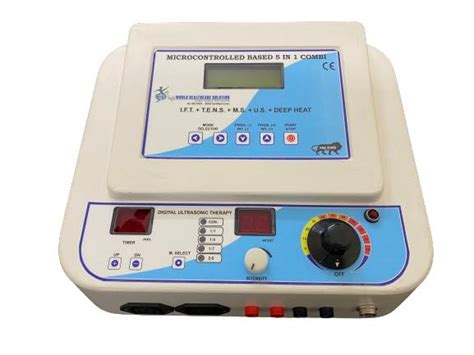 World Healthcare Solution Microcontroller Based 5 In 1 Combination Therapy Unit