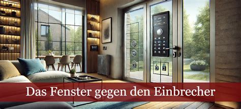 Einbruchschutz für Fenster 5 Lösungen zur Fenstersicherung