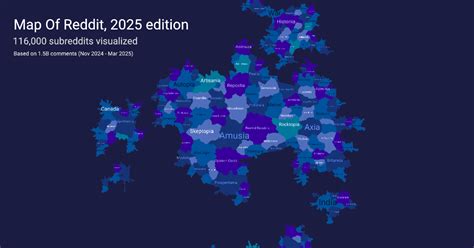 Map Of Reddit