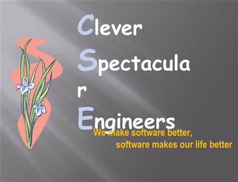 Cse Dept Profile Ppt