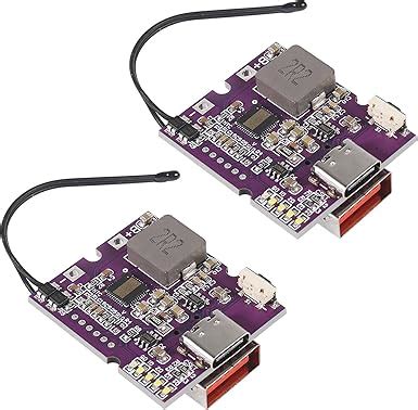 Amazon Com DWEII Pcs W Power Bank Bidirectional Fast Charging Mobile Power Module Circuit