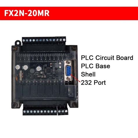 Fx2n 20mr Plc Fx2n 20mt วงจรควบคุมแบบลอจิคัลที่สามารถตั้งโปรแกรมได้