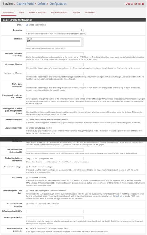 Captive Portal Ignoring Macs In Latest Version And Allowing All Machines Access Netgate Forum