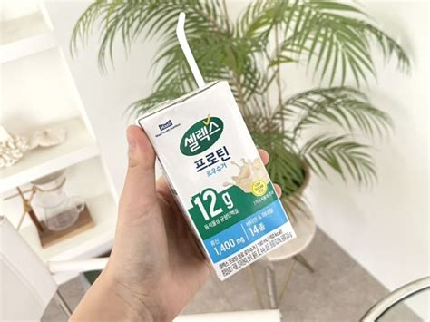 단백질음료 추천 셀렉스 프로틴음료 아침식사대용으로 먹어본 후기 네이버 블로그