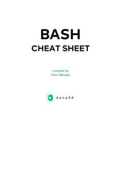 Bash Commands And Shortcuts Cheat Sheet Download Printable PDF