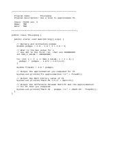 JAVA CODING SAMPLE JAVA CODING SAMPLE Compiler Lexical Parser
