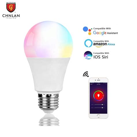 Tuya Smart Led Bulb E27 9W WiFi 220V RGB White Dimmable With Music
