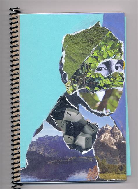 Sketchbook Cover Collage