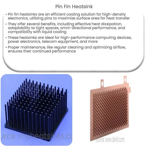 Pin Fin Heatsink How It Works Application And Advantages