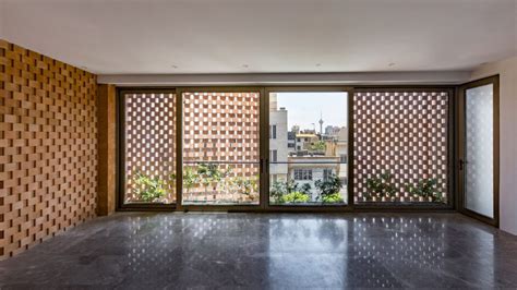 Tehran Housing By Fundamental Approach Architects Uses Perforated Brick