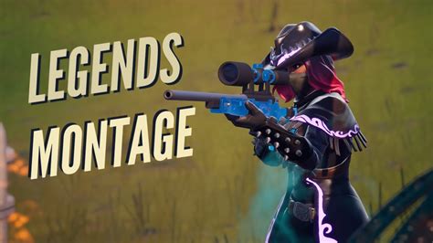 Fortnite Montage Legends Juice Wrld Youtube
