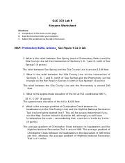 Lab 9 Worksheet R Doc GLG 103 Lab 9 Streams Worksheet Directions A Complete All Of The Items