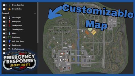 The New Customizable ER LC Map Liberty County YouTube