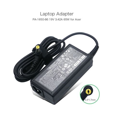 V A W PA AC Adapter Charger For ACER Aspire