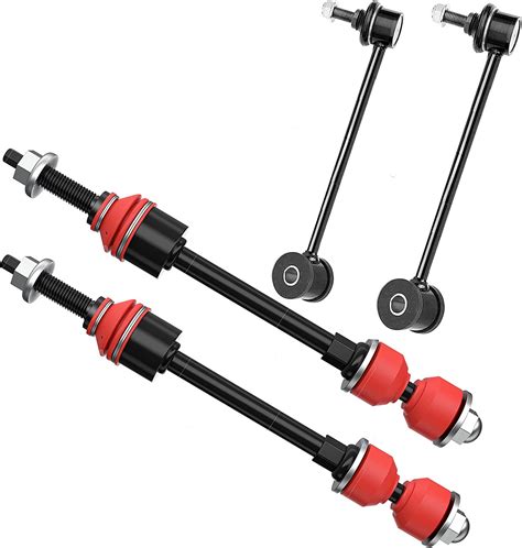 4 Pc Front Rear Sway Bar Code Red Link Kit Fits Ram 1500 4wd 2009