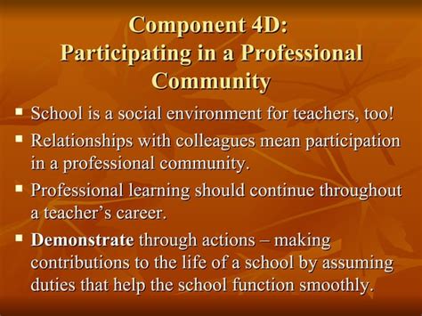 Danielson Domain 4 Ppt