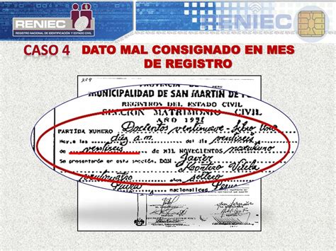 Ppt Proyecto Rectificación Administrativa De Actas Registrales Al