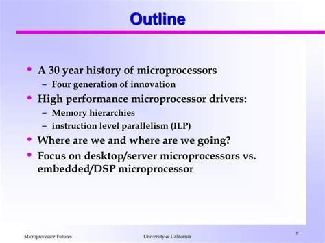 Future Of Microprocessor In Applied Physics Ppt