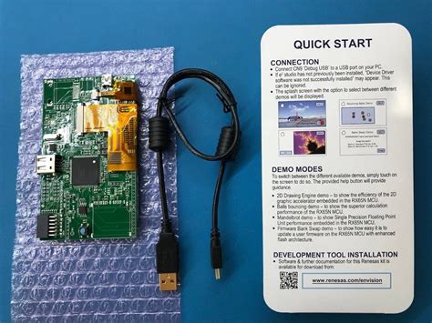 Renesas Envision Kit Rpbrx65n Roadtest Part One Introduction Element14 Community
