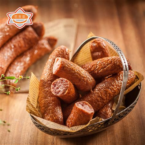哈尔滨红肠正宗东北特产俄罗斯蒜香风味零食即食肉肠儿童香肠腊肠虎窝淘