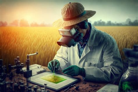 created with generative ai technology make a test on field testing