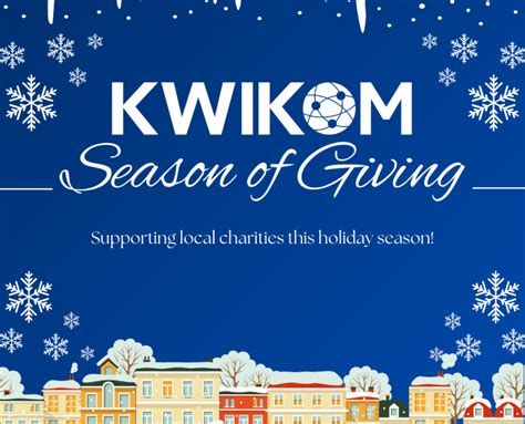 Kwikom Kicks Off Its Season Of Giving Kwikom Is Now Gateway Fiber