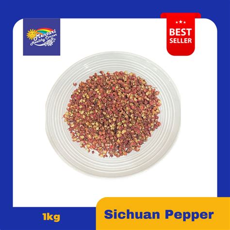Jual Premium Sichuan Pepper 1kg Biji Bumbu Mala Szechuan Peppercorn Sechuan 1kg Shopee
