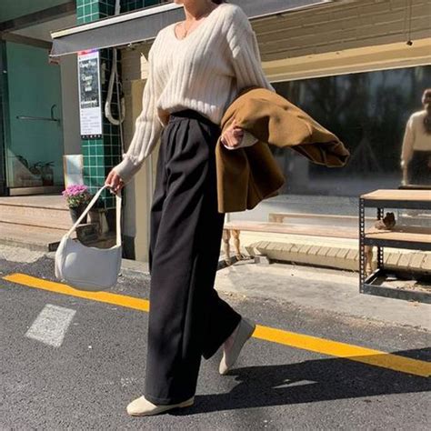 슬랙스 밴딩 와이드 기모 기모와이드