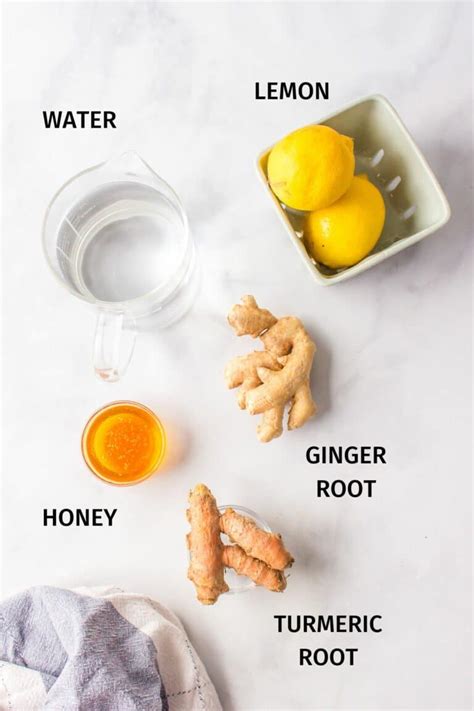 Lemon Ginger Turmeric Tea Anti Inflammatory Clean Eating Kitchen