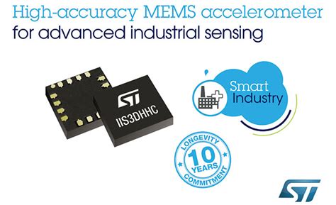 STMicroelectronics Launches Industry Ready MEMS Sensors