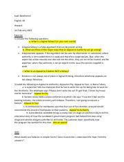 Understanding Logical Fallacies and Appeals in Argumentation | Course Hero