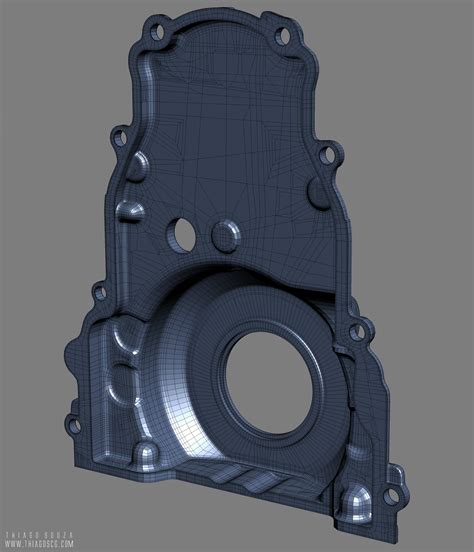 Chevrolet Gm Ls7 70l V8 Engine — Polycount
