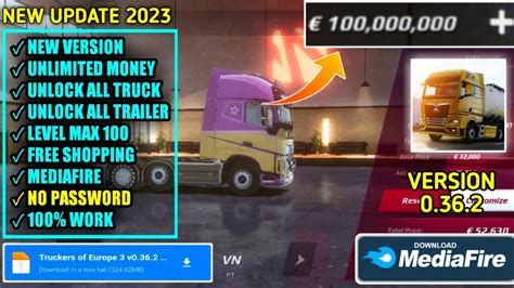 Truckers Of Europe Mod Apk Latest Version Unlock All Truck No Password YouTube