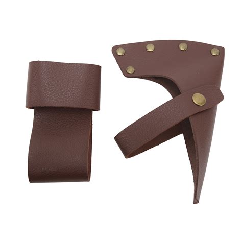 Axe Sheath Pu Leather Metal Lightweight Portable Axe Head And Handle