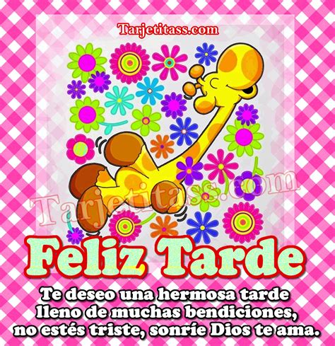 Buenas Tardes Dios Te Bendiga ~ Tarjetitas