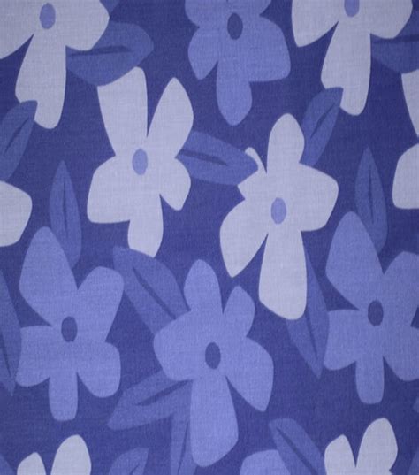Large Floral On Purple Quilt Cotton Fabric By Quilters Showcase Joann