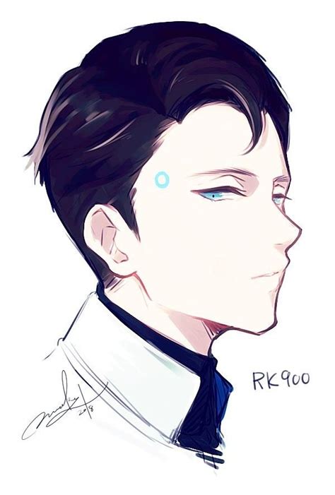[dbh] Nines Rk900 Detroit Become Human Anime Art