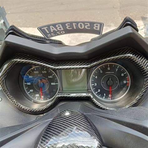 Jual Tutup Speedometer Xmax Cover Speedometer Yamaha Xmax 250 Carbon