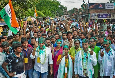 Tmc Maintains Huge Lead In Panchayat Election Newsclick