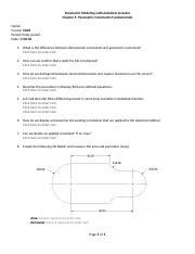 Parametric Modeling With Autodesk Inventor Unit Ergover