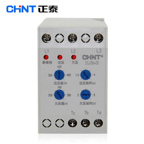 Relay BẢo VỆ ChỐng MẤt Pha Chint Xj3 D 380vac Bảo Vệ Pha Chống Lệnh Pha đảo Pha Thiết Bị điện 3