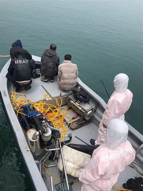 捍衛漁權 海巡東引海域查扣陸籍快艇非法電魚 馬祖日報